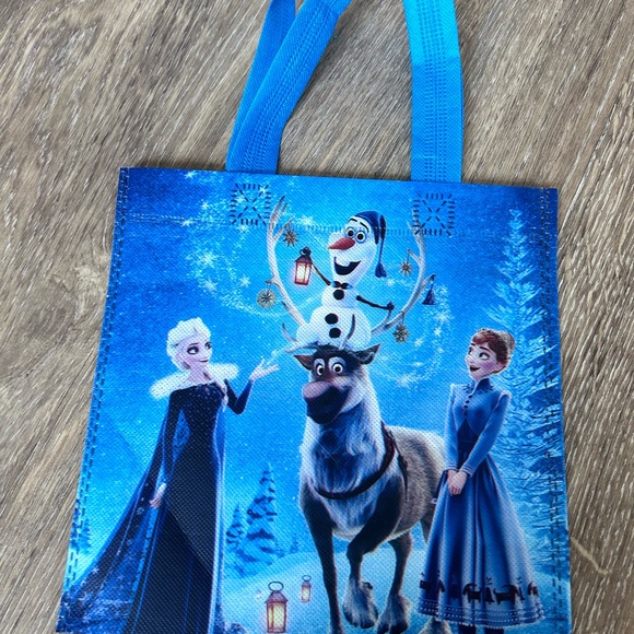 Disney | Party Supplies | Disney Frozen Non Woven Bags Blue | Poshmark